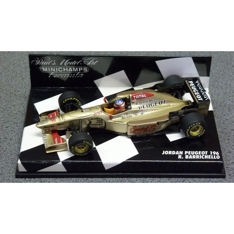 Jordan Peugeot 196 Rubens Barrichello 1996 - FormulaSports